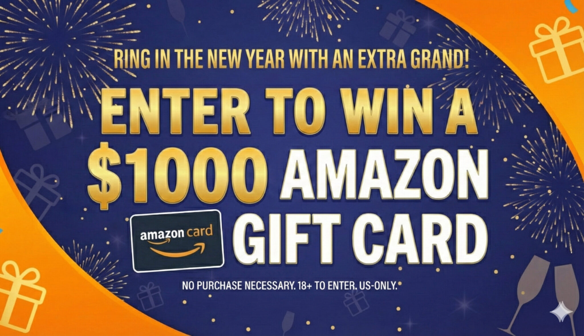Win a $1,000 Amazon Gift Card!